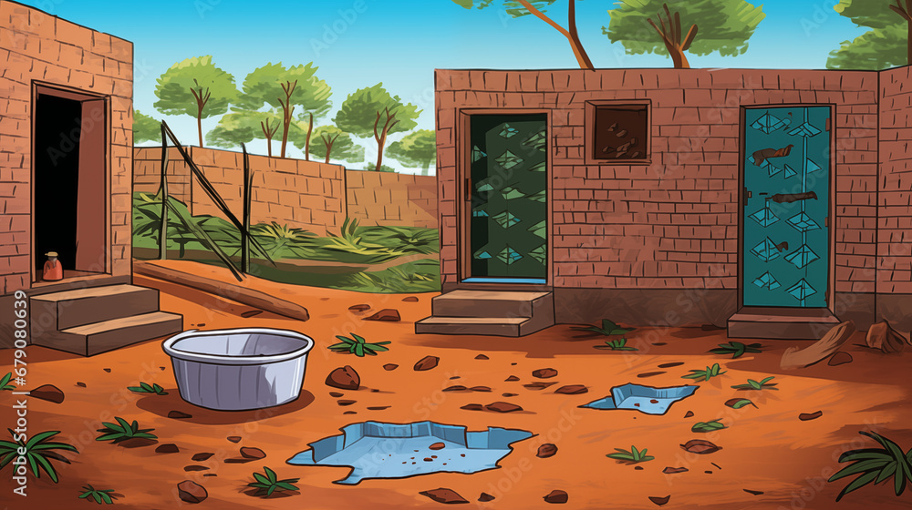 Access to Sanitation: A powerful picture depicting the lack of proper ...