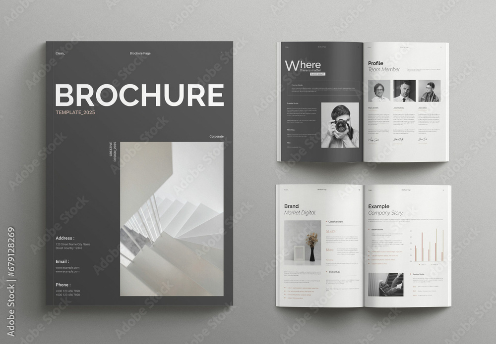 Brochure Tamplate Layout Stock Template | Adobe Stock