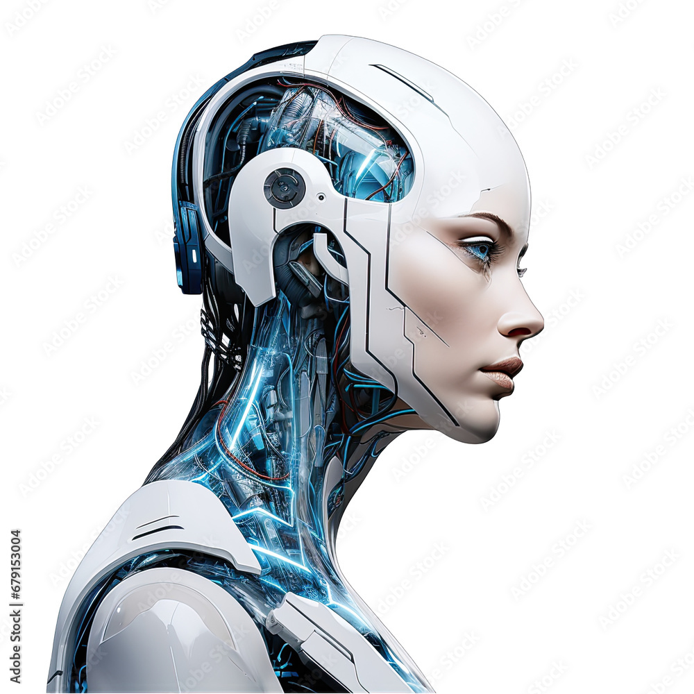 Android Side View Isolated on Transparent or White Background, PNG ...