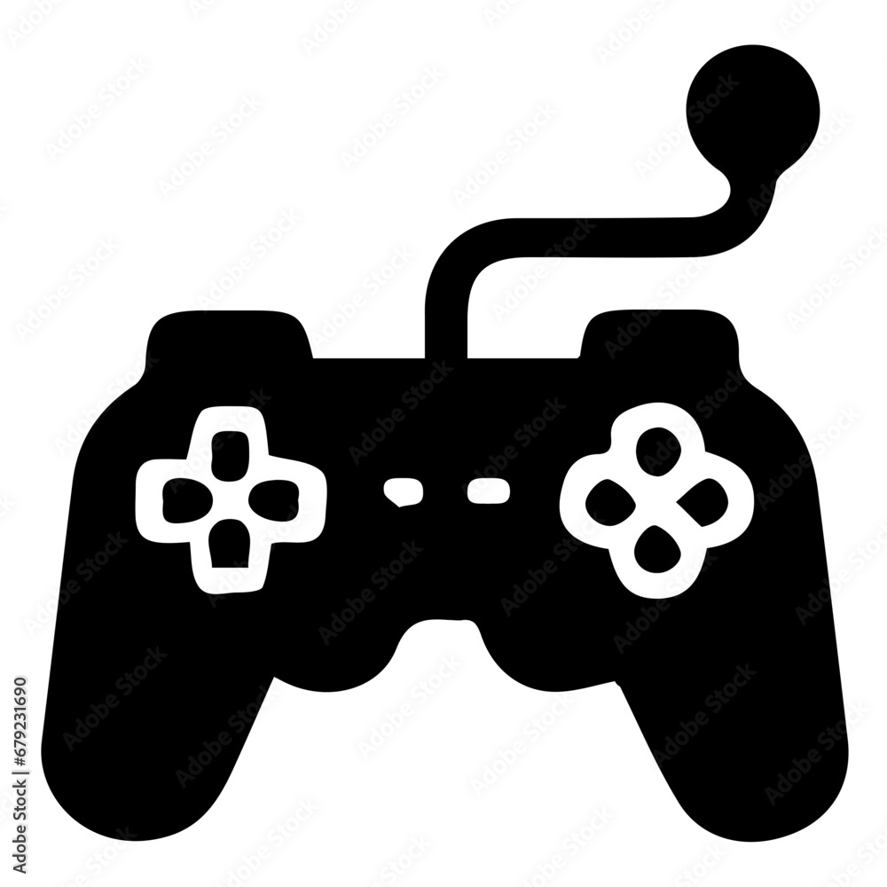 Dynamic Video Game Controller Vector Icon - Download High-Quality ...