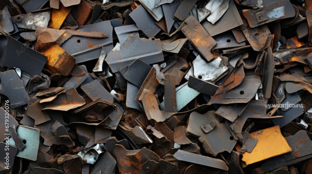Parts of scrap iron easy to use for graphic backgrounds in ...