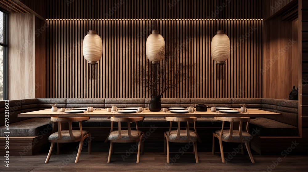 Yakitori Japanese Grilled Skewer Restaurant private seating area ...