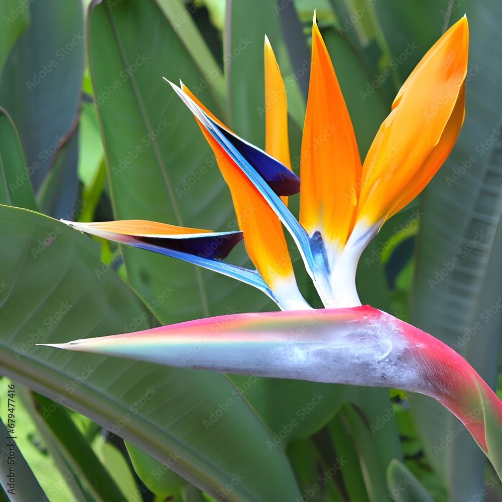 bird of paradise flowers Orange bird of paradise strelitzia flower flower, bird of paradise ...