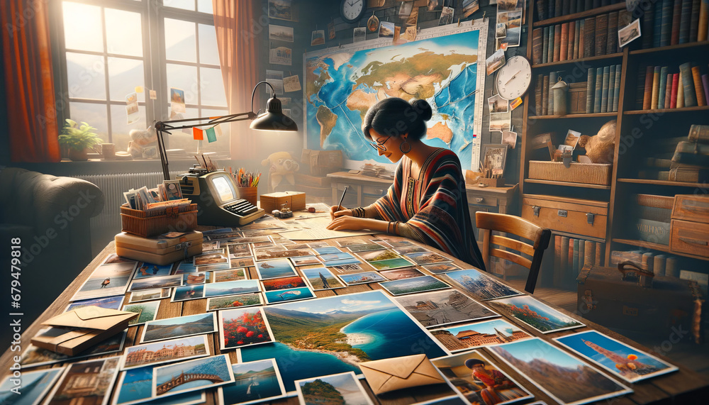 A photo pen-pal project to connect people from different parts of the ...