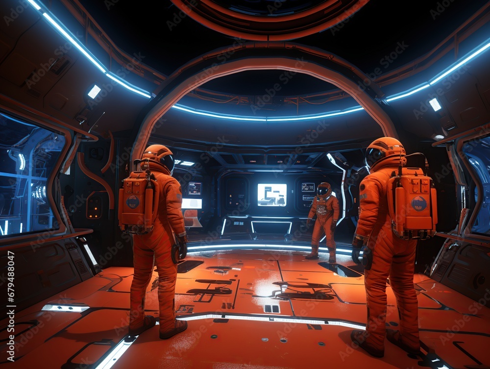 Explore the Mars VR Training Facility—a high-tech space with advanced ...
