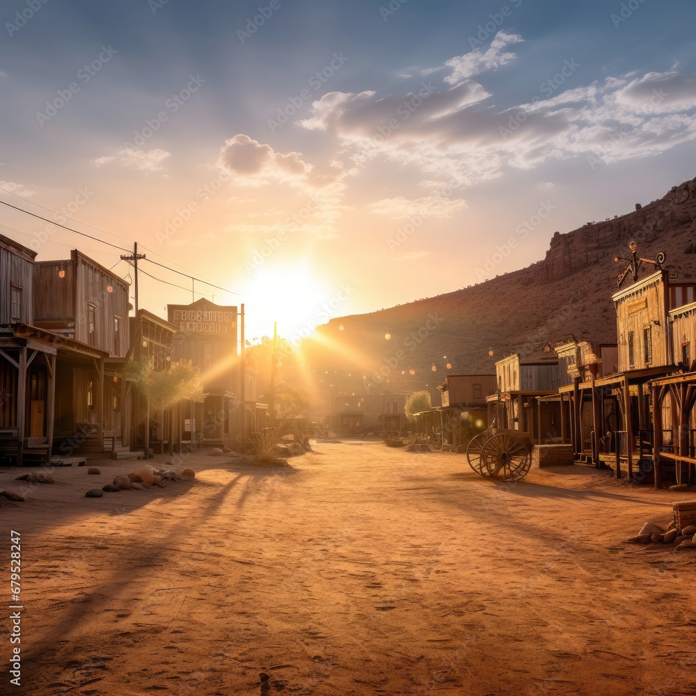 Dust and Spurs: A Journey Through the Wild West, the iconic symbols of ...