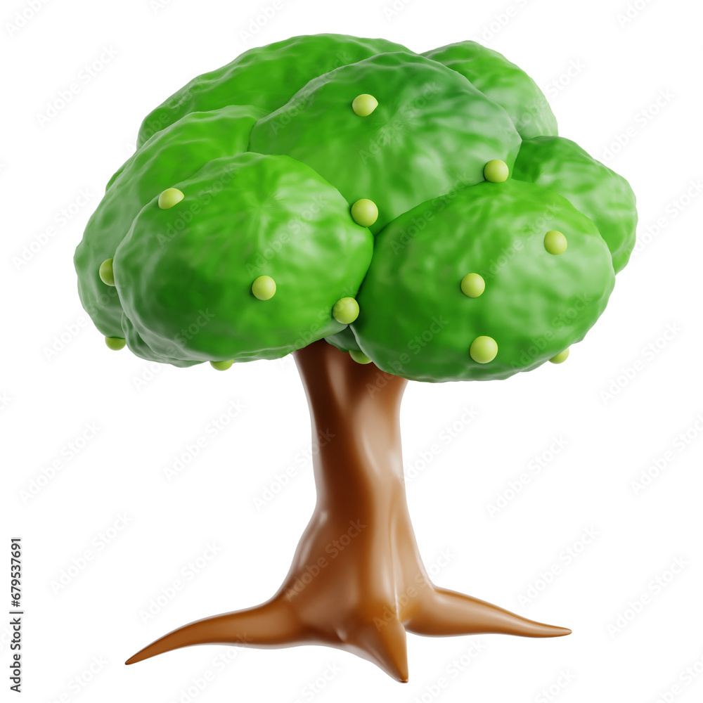 3D Illustration of Serene Olive Tree, Symbol of Peace in Palestine ...