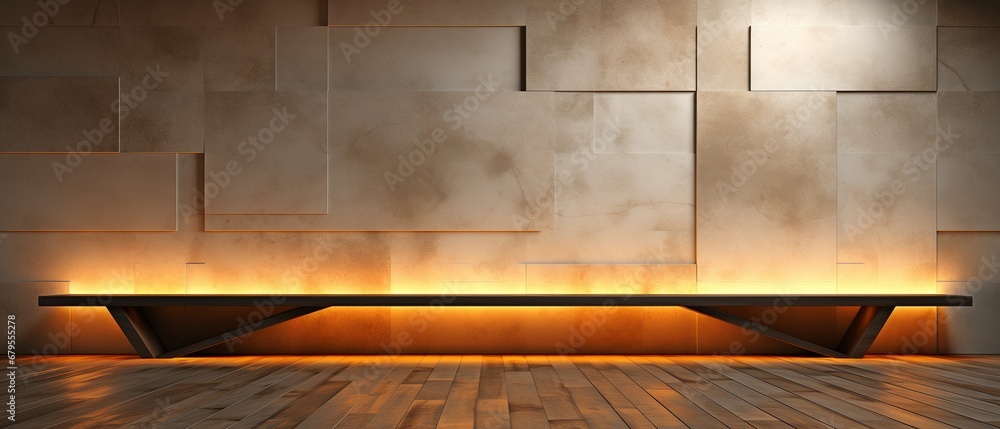 Presentation backdrop with a sleek, minimalistic design, an internal ...