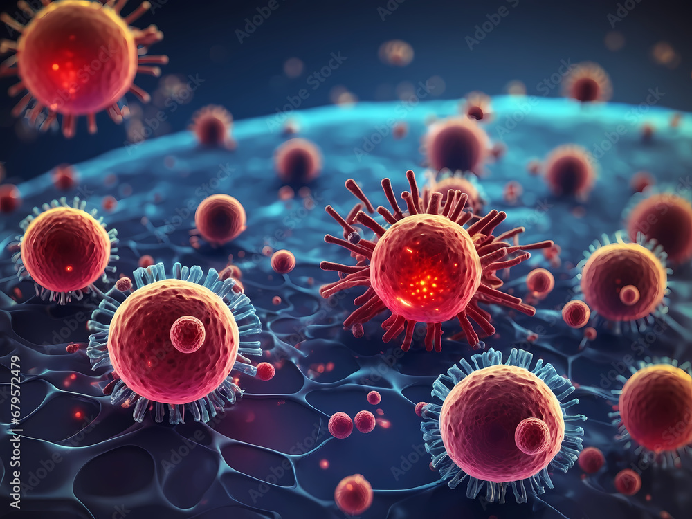 Colorful Gut bacteria, good and bad bacteria microbiome healthy gut ...