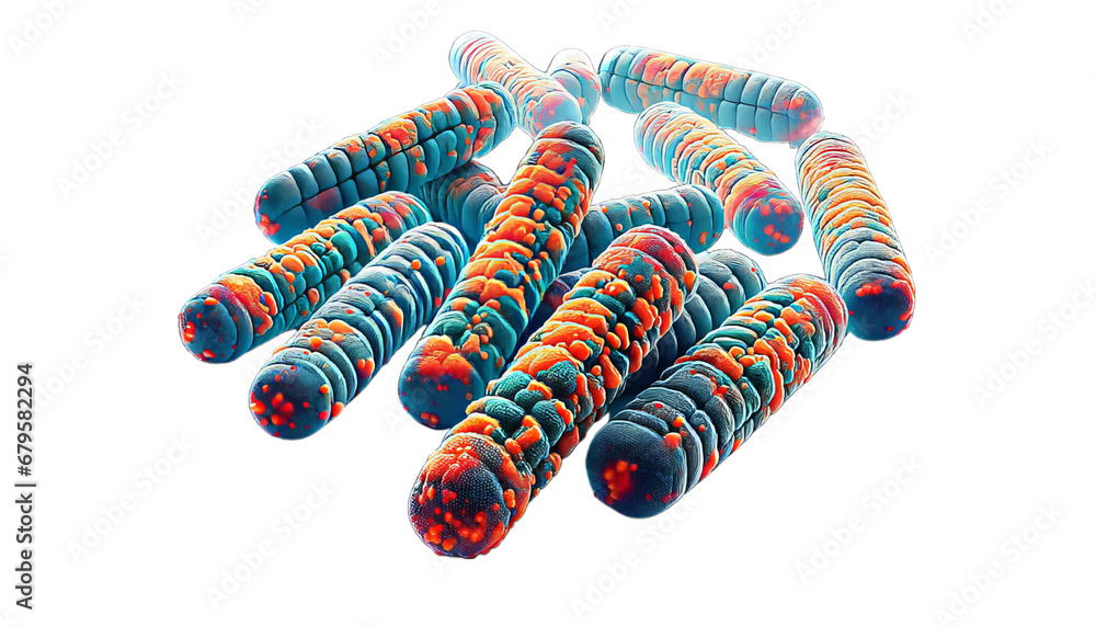 An Exquisite 3D Model of Bacilli: Unveiling the Microscopic World of ...