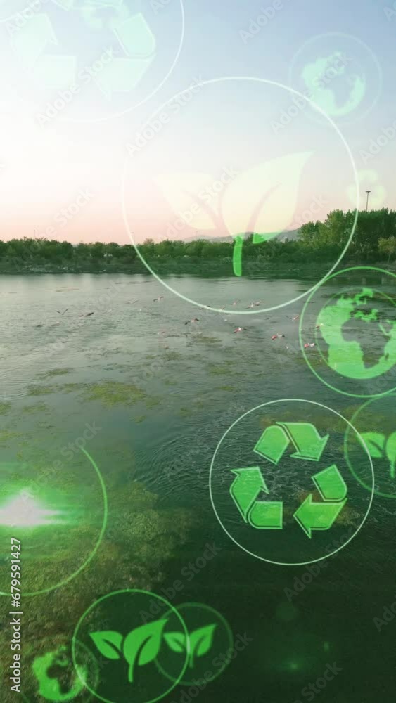 Environmental technology concept. Sustainable development goals. SDGs ...