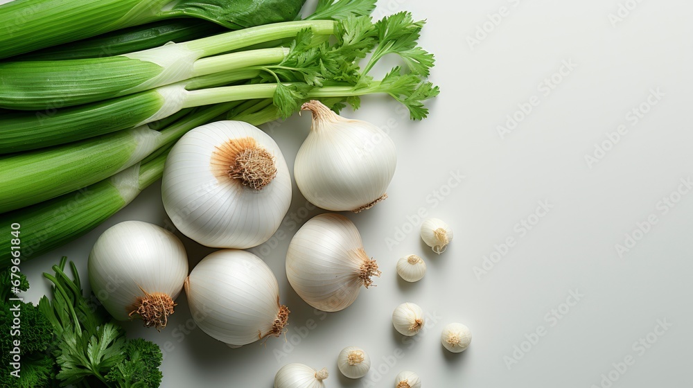 Top View Green Onion, HD, Background Wallpaper, Desktop Wallpaper ...
