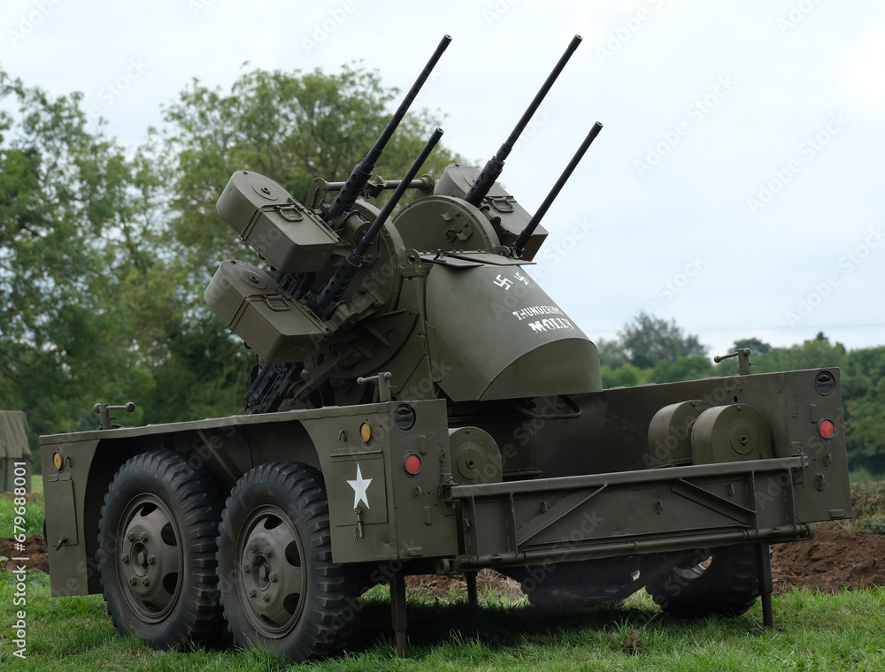 Victory Show, Leicester, UK, September 2023. The M45 Quadmount was a ...
