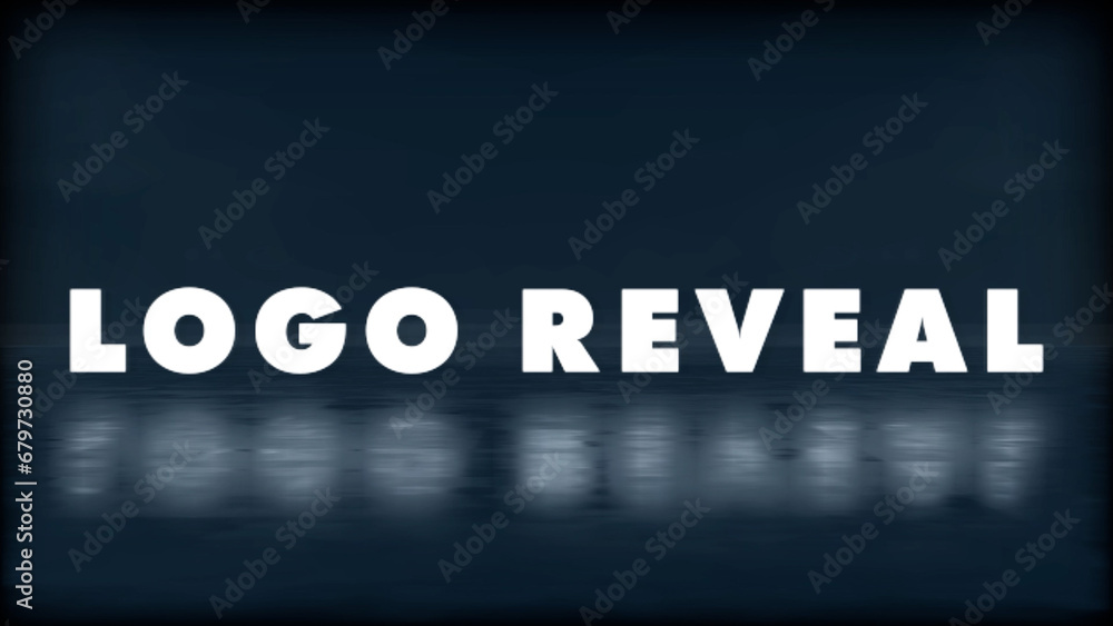 Technical Drawing Logo Reveal Stock Template | Adobe Stock