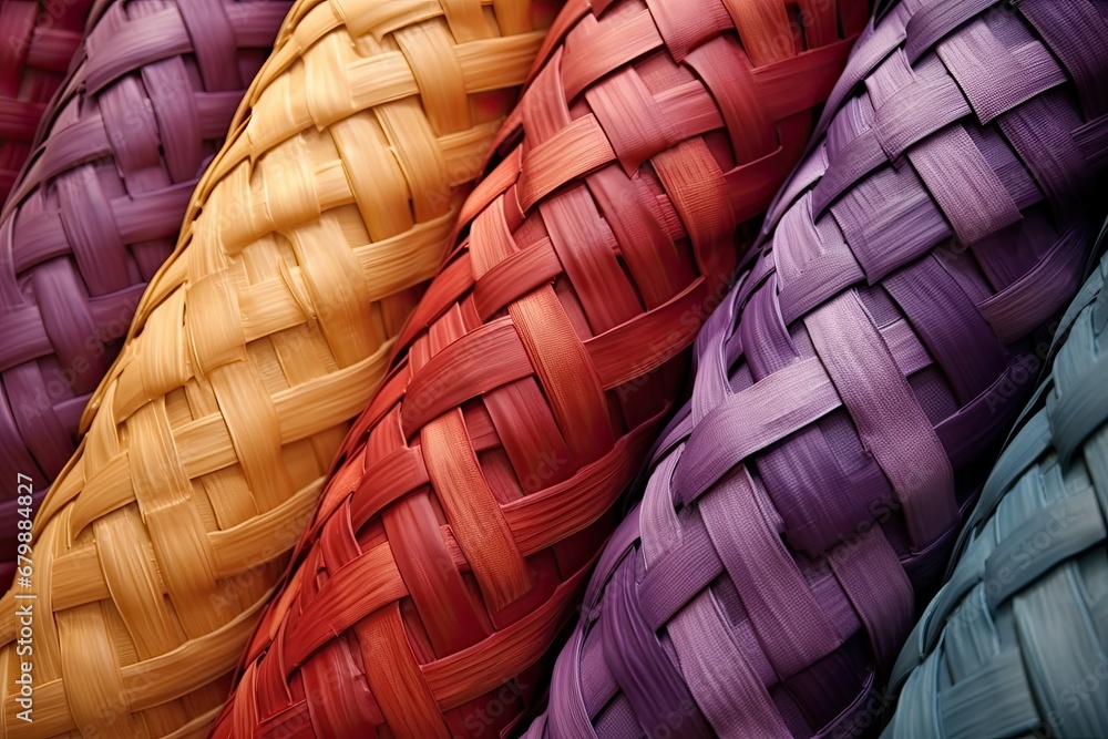 Vibrant Fabric Texture Surface: Alluring Colors for Interior Wall ...