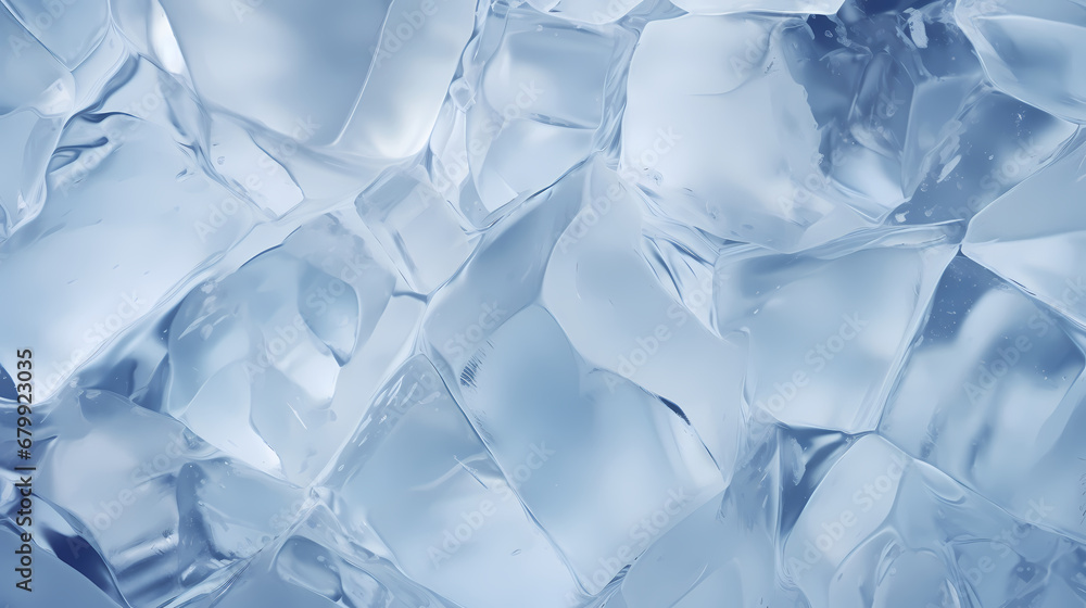Ice, artificial ice, studio ice poster web page PPT background, digital ...