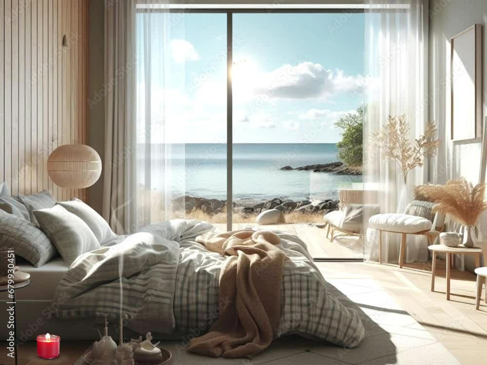 modern living room with light blue sofa couch, luxury interior ...