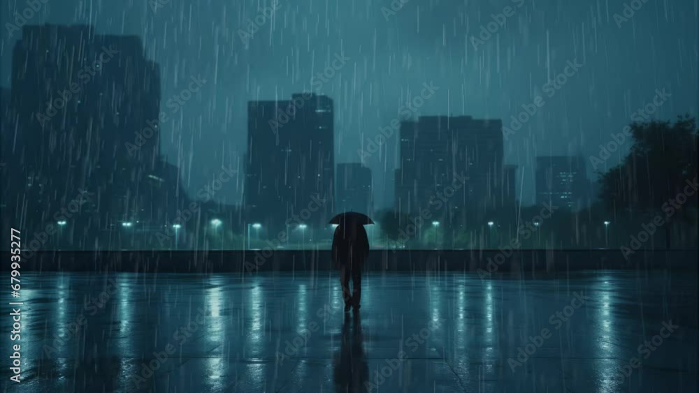 Seamless loop animation. People, Person Taking a Photo, Standing Rainy ...