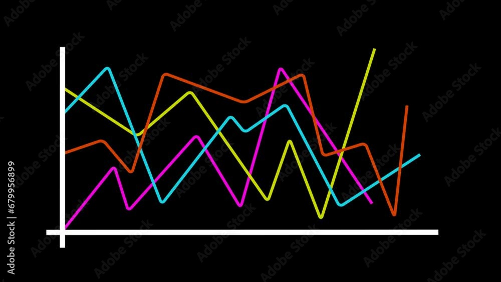 Business data market bar graph chart diagram. Grow chart business ...