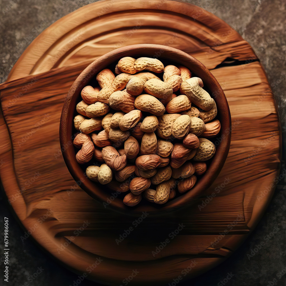 amendoim | Peanuts| diversity | on. white | background. raw, shelled ...