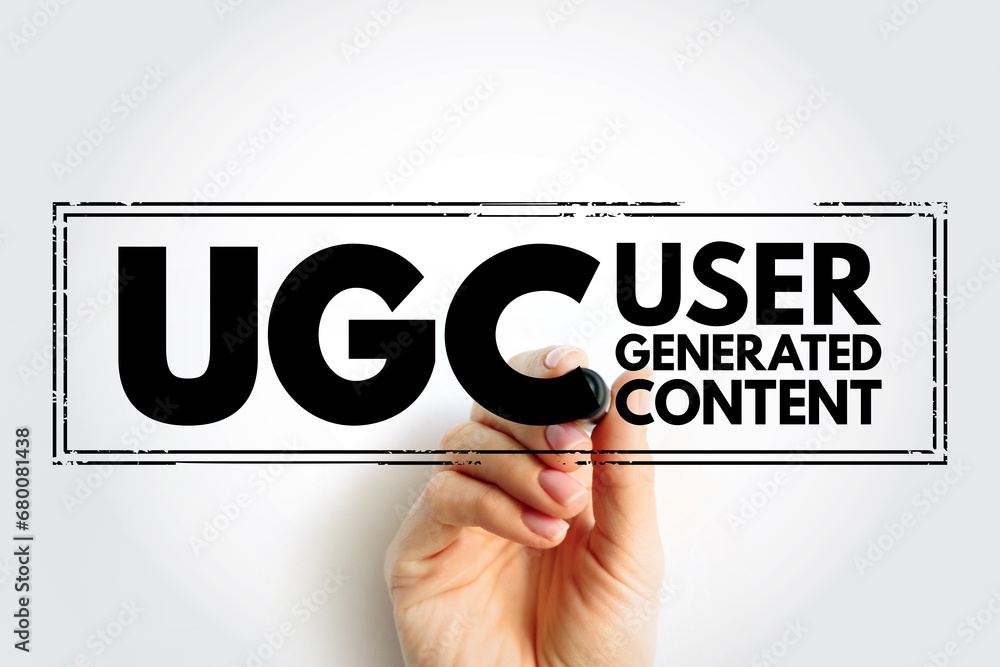 UGC User Generated Content - specific content created by customers and ...