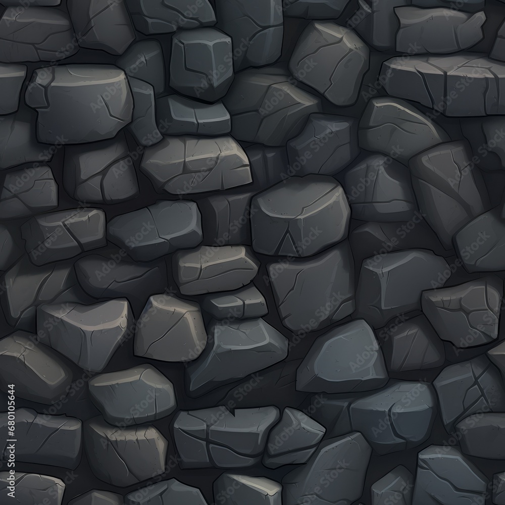 Seamless stone wall texture, 2D game stone texture, cartoon seamless ... Seamless stone wall texture, 2D game stone texture, cartoon seamless ...