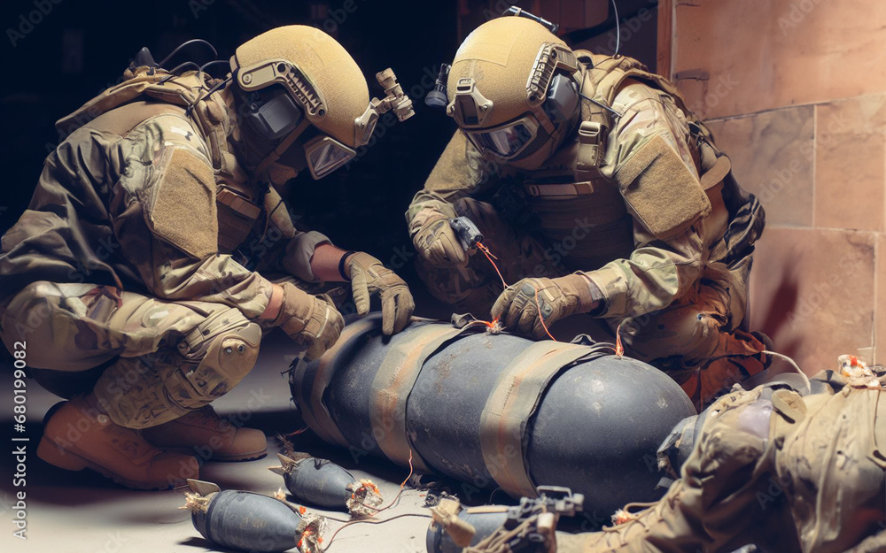 EOD unit explosive ordnance disposal officer Perform field duties Explosive Ordnance Disposal ...
