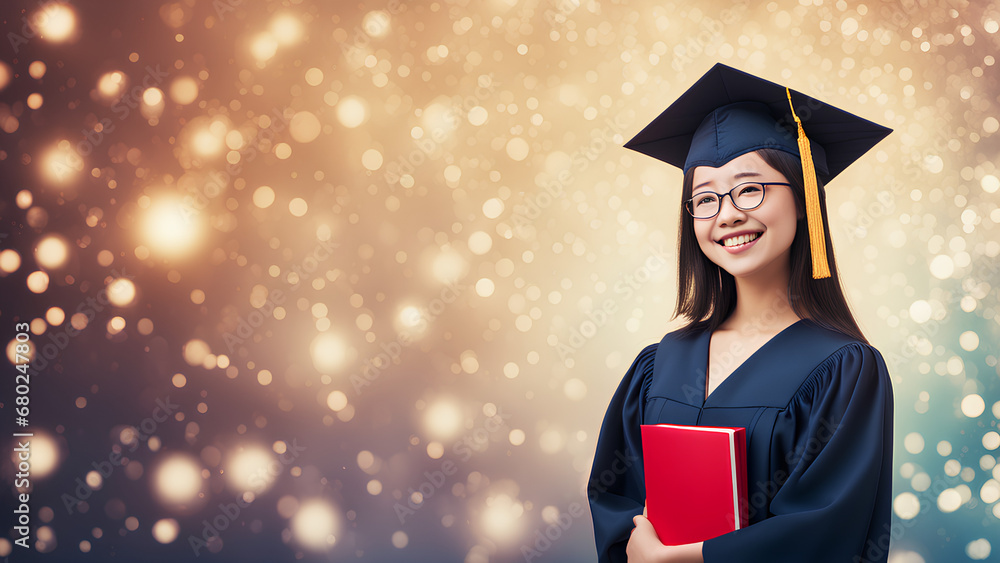 Happy Expression of Newly graduated student on the day of convocation ...