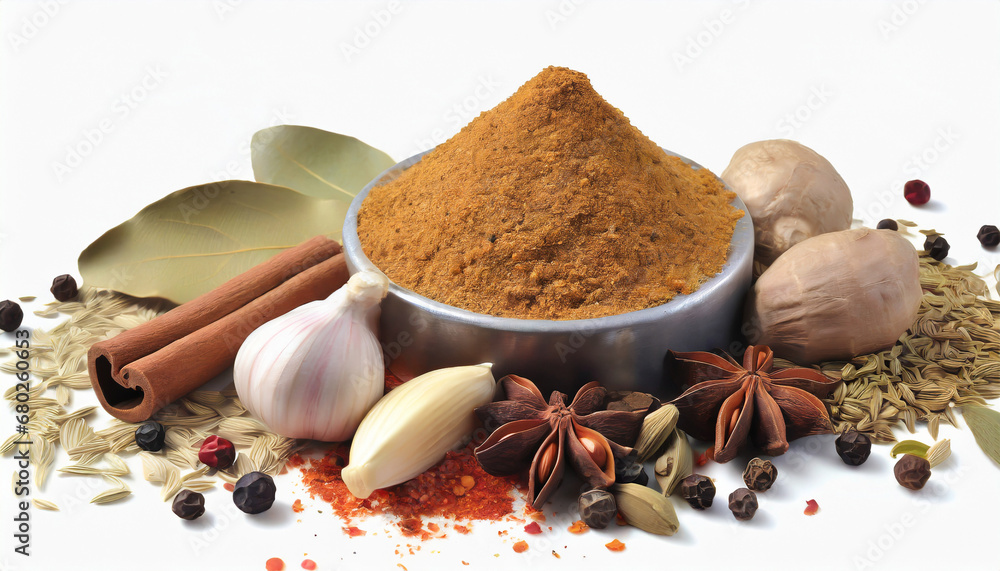 garam masala minced spice blend mix black pepper coriander cumin garlic ...