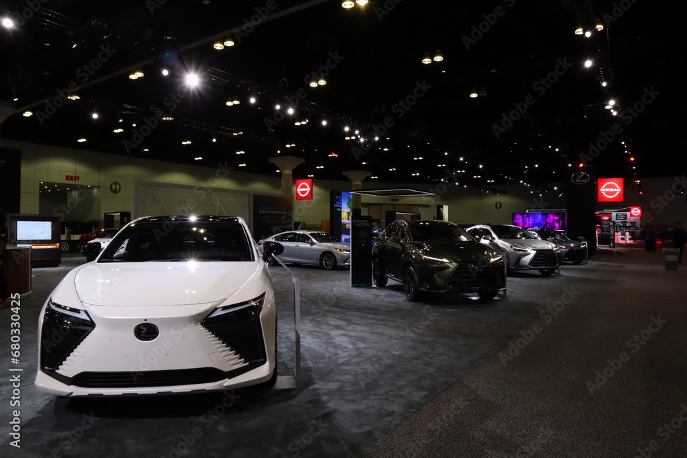 Los Angeles, California – November 17, 2023: LEXUS RZ450e Direct4 at ...