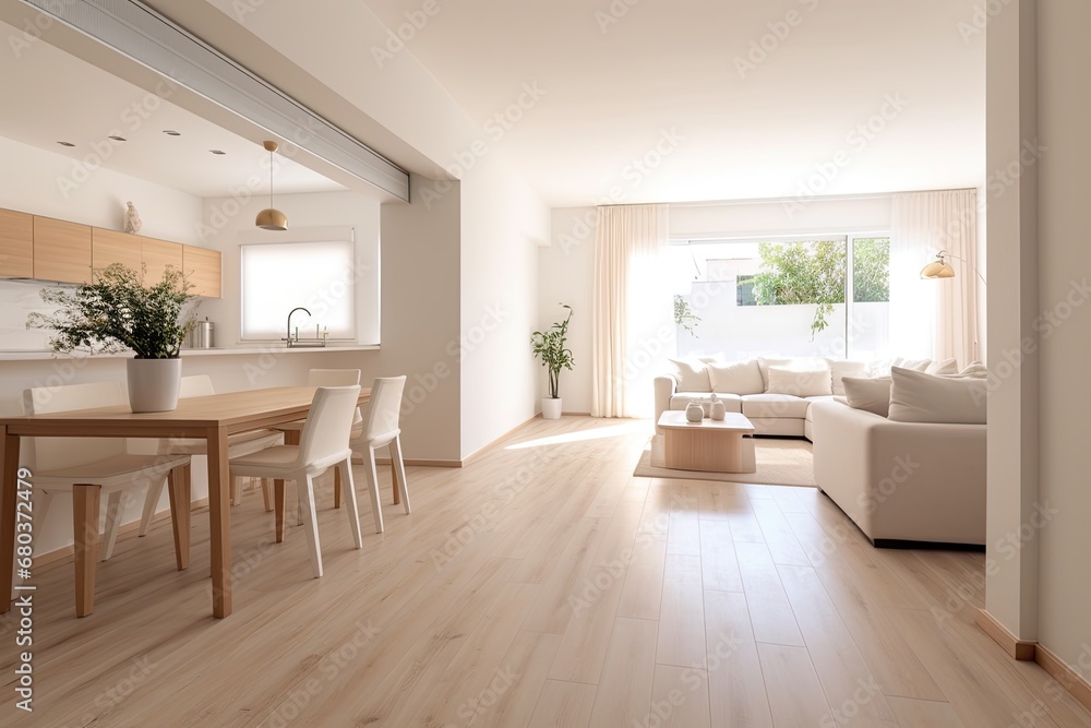 Eggshell Color in a Minimalist Home Interior: Creating a Clean and ...