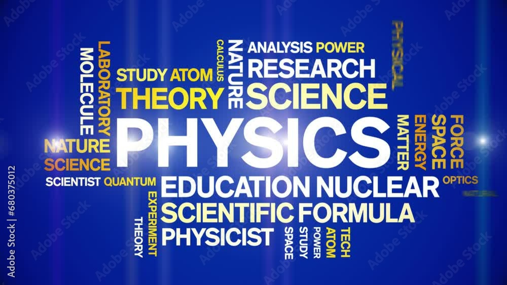 Physics animated tag word cloud;text design animation kinetic ...