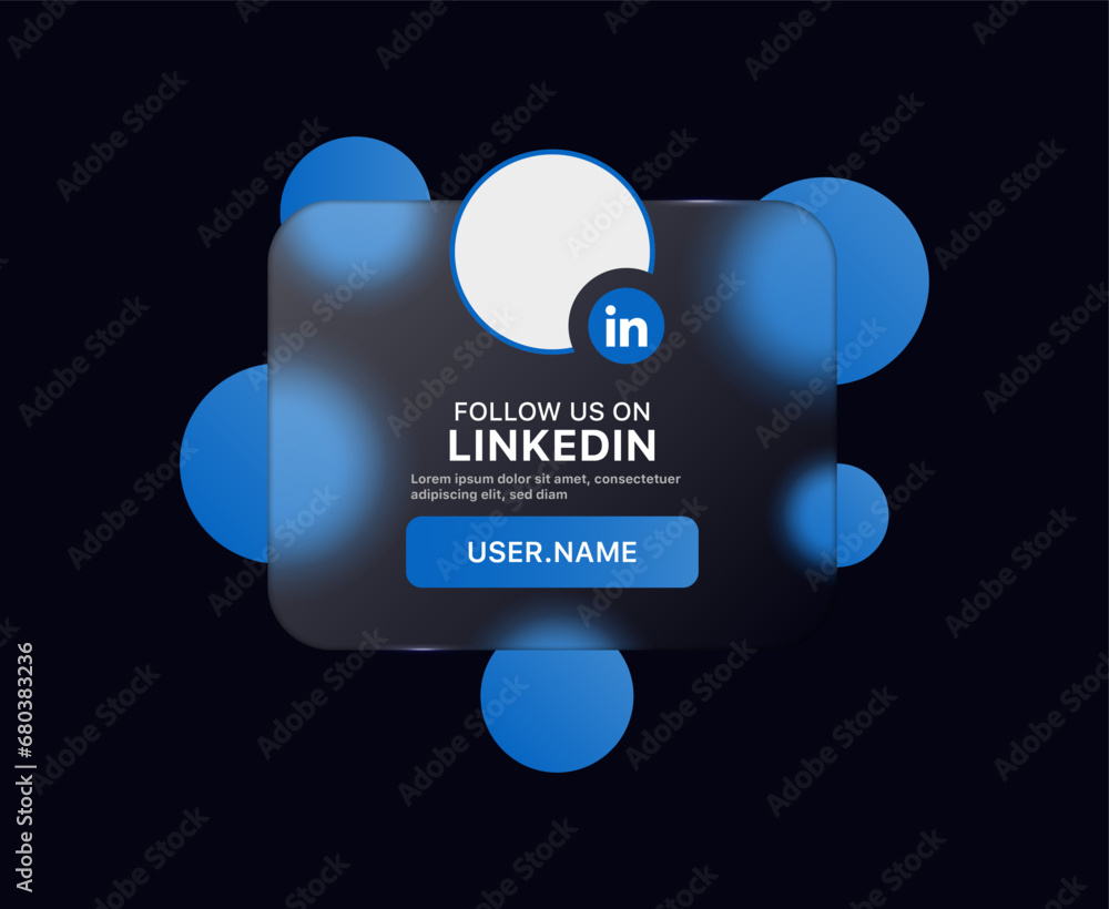 follow Join us on linkedin. linkedin logo social media icon button in ...