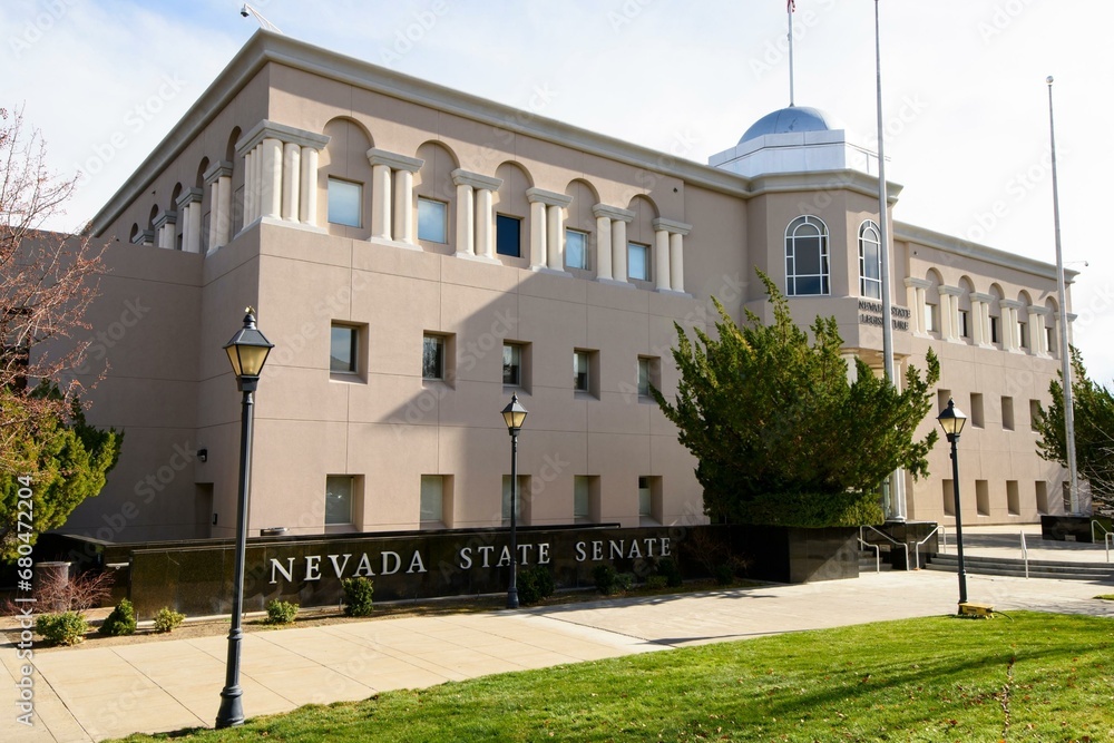 4K Image: Nevada State Building, Carson City | Landmark Architecture in ...