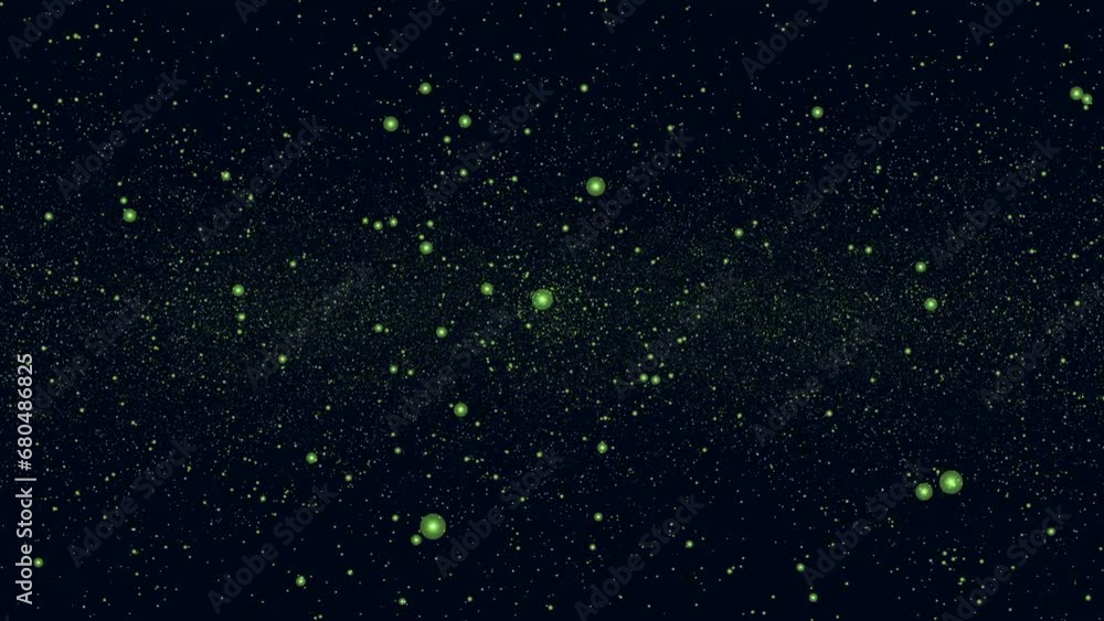 A mesmerizing night sky with dimly lit stars as a backdrop, while a ...