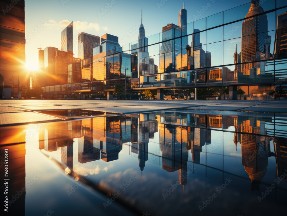 Set the scene for the economy, finances, and business activity concept ...