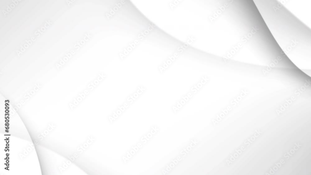 2D flat Animations loop 4K Blue color background abstract art with ...