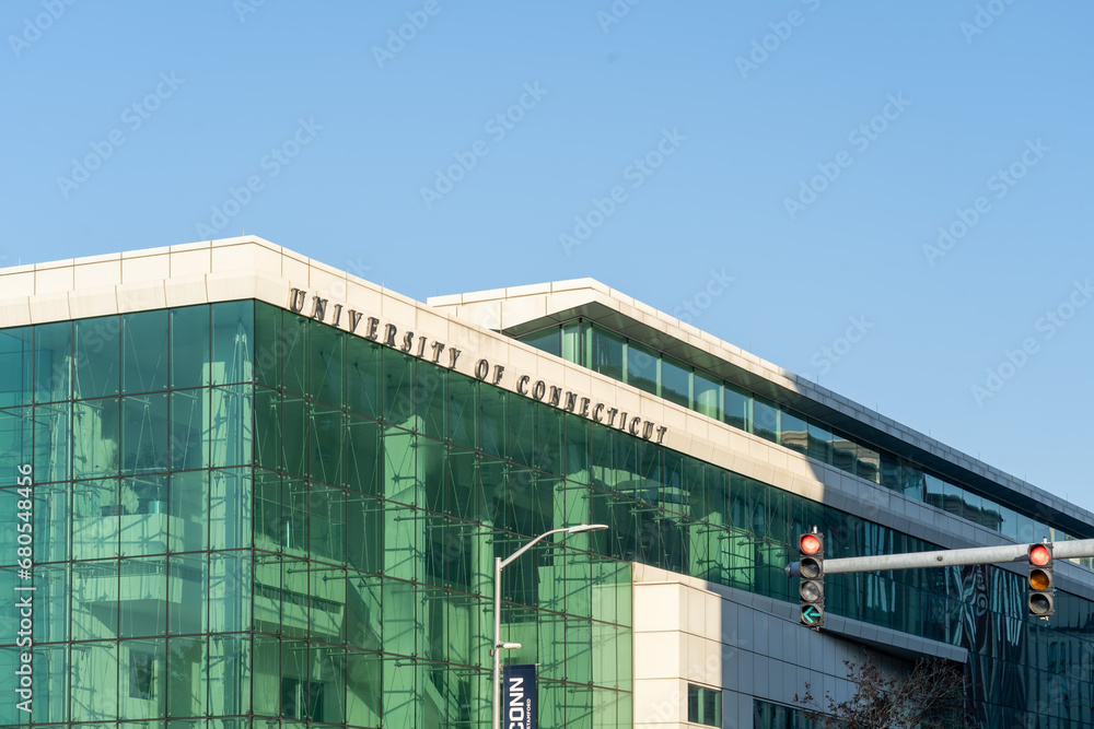 UConn (University of Connecticut) Stamford Campus in downtown Stamford ...