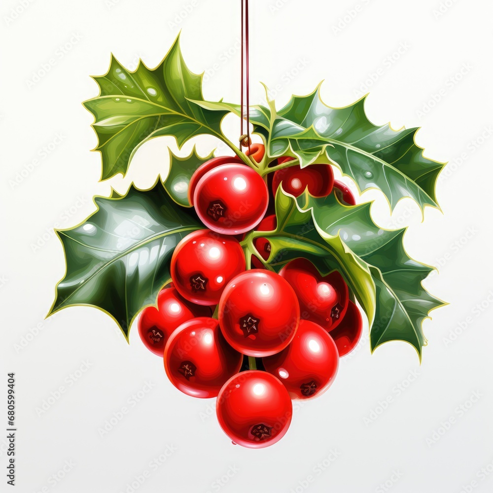 "Festive Foliage: Embrace the spirit of the holidays with Holly Berries ...