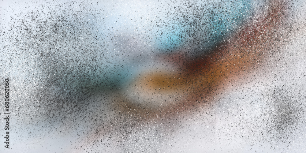 Black White splash paint.wall background grain surface,water ink ...