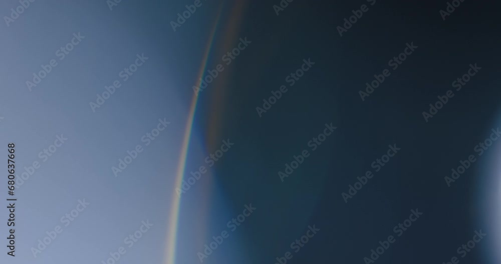 Experience the allure of abstract visuals as colorful light leaks weave ...