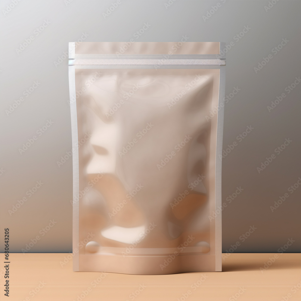 Present your product in a transparent pouch bag mockup for an eye ...