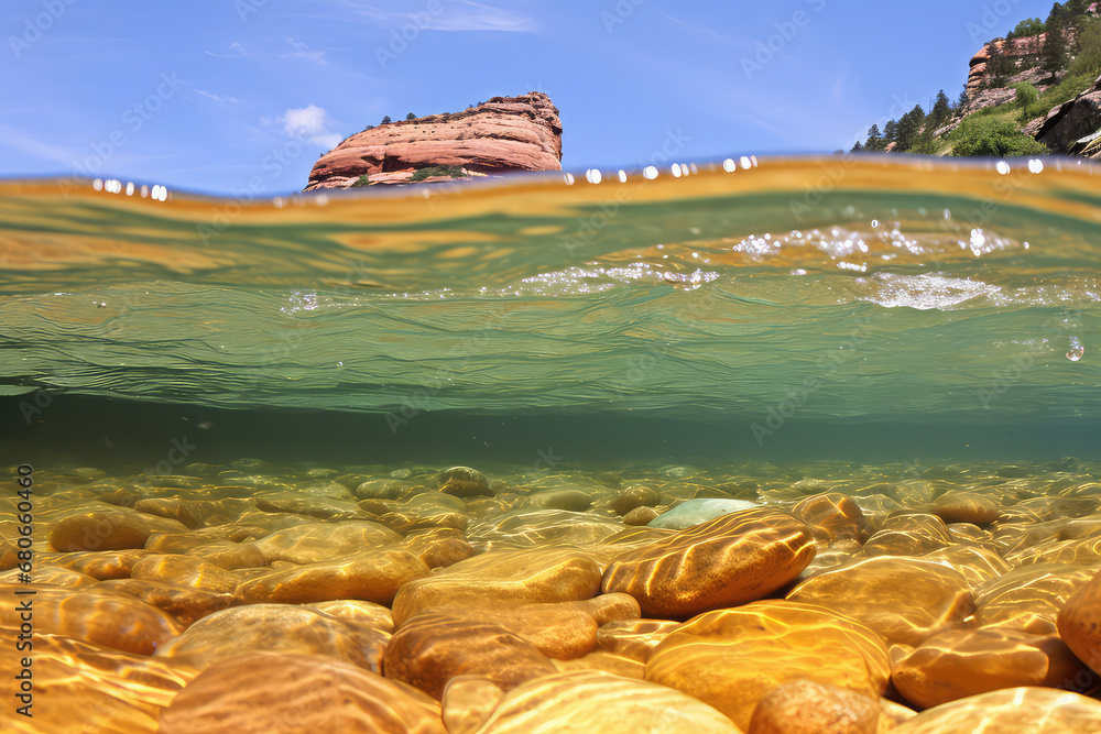 The enchanting charm of platypuses swimming in clear Australian creeks ...