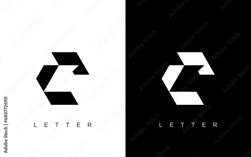 Initial letter c logo vector design template. Creative modern trendy c ...