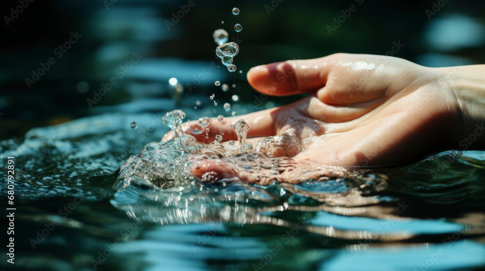 Water Pouring Splash Woman Hand On , Wallpaper Pictures, Background Hd ...