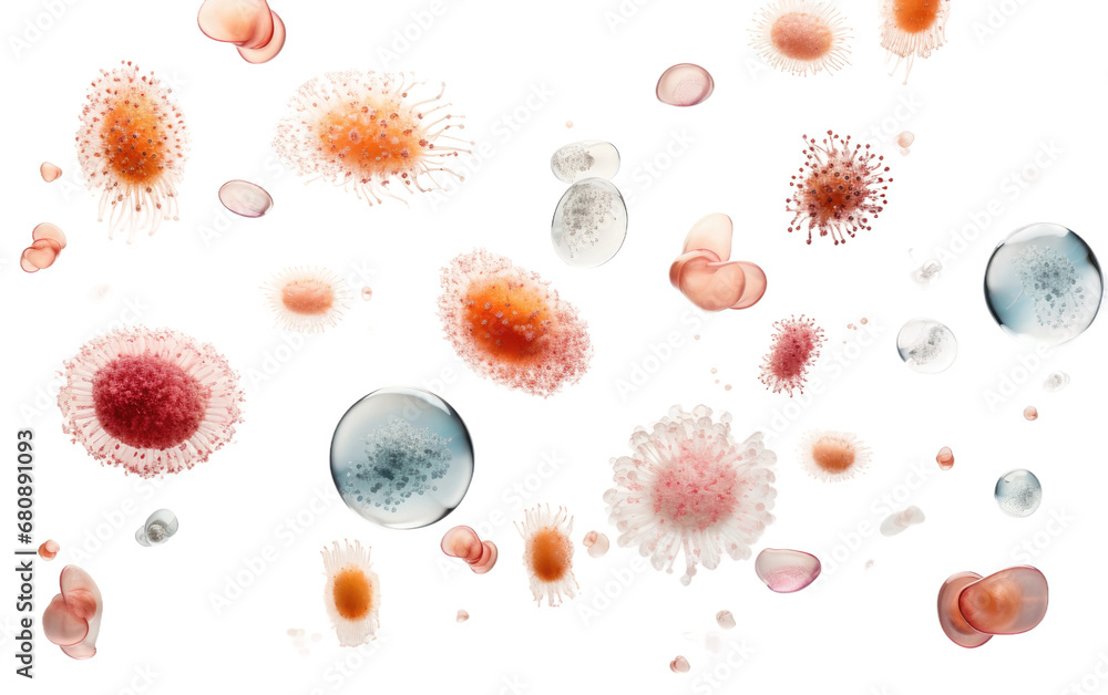 Cell Division Fundamentals Explained Isolated on Transparent Background ...