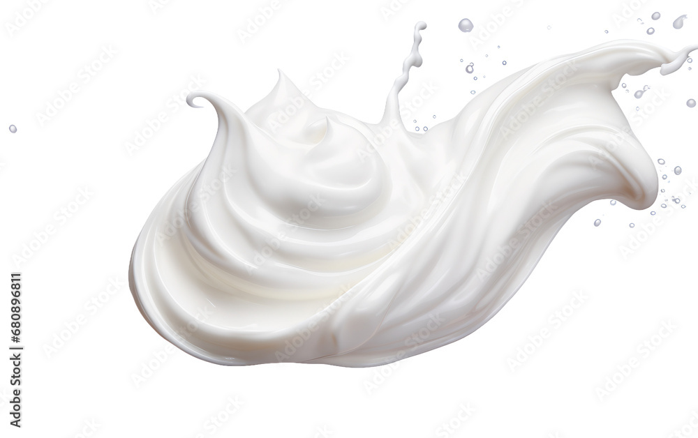 Transparent Backdrop without Whipped Cream Stock Photo | Adobe Stock