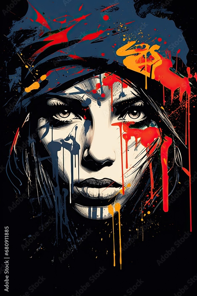 Street Art Rebel: Graffiti-style street art and rebellious messages ...