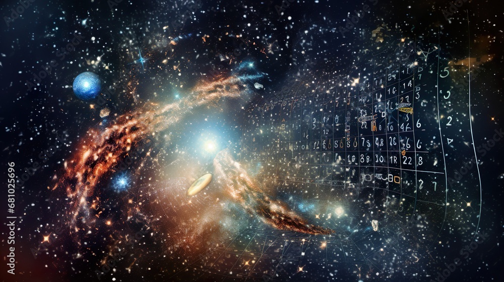 Digital seamless mathematical formulas. Abstract digital futuristic ... Digital seamless mathematical formulas. Abstract digital futuristic ...