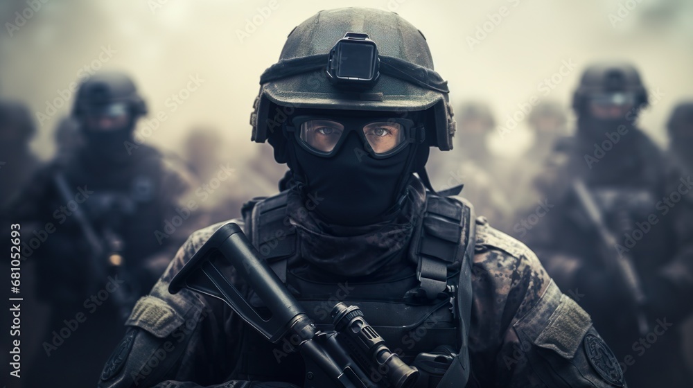 war soldier scene background concept Stock Photo | Adobe Stock